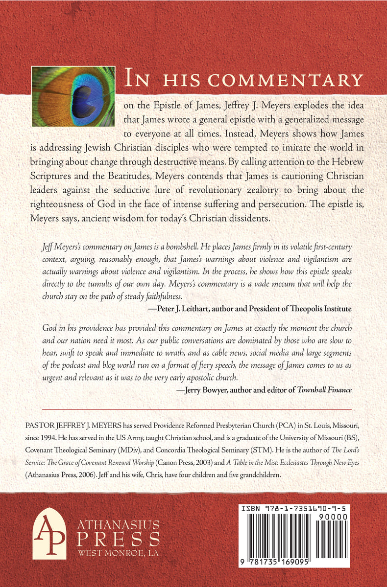 The Epistle of James Through New Eyes: Wisdom for Dissidents ...